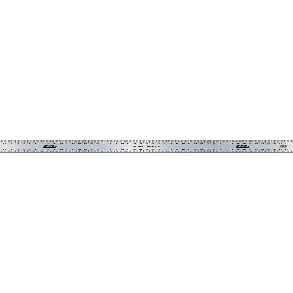 1 Pc Johnson Level 48 In. Heavy-Duty Aluminum Straight Edge Ruler ...