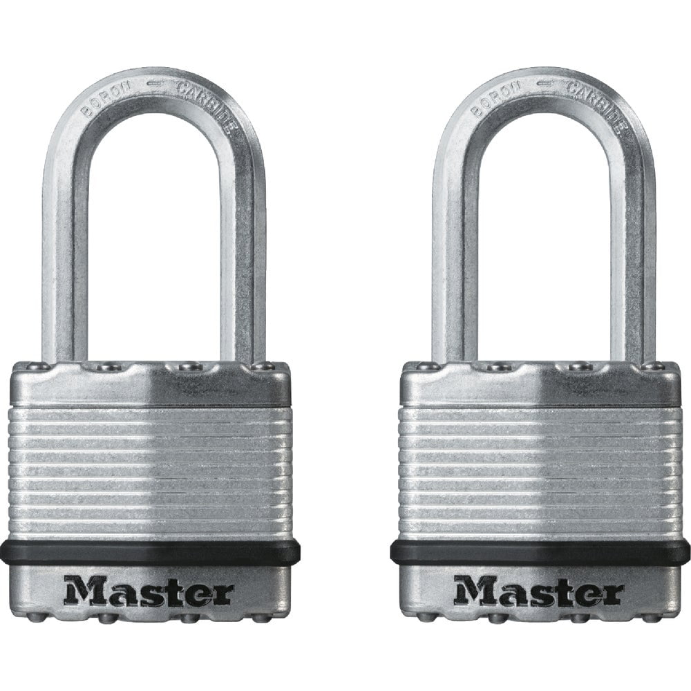 1 PK, Master Lock Magnum 1-3/4 In. W. Dual-Armor Keyed Alike Padlock ...