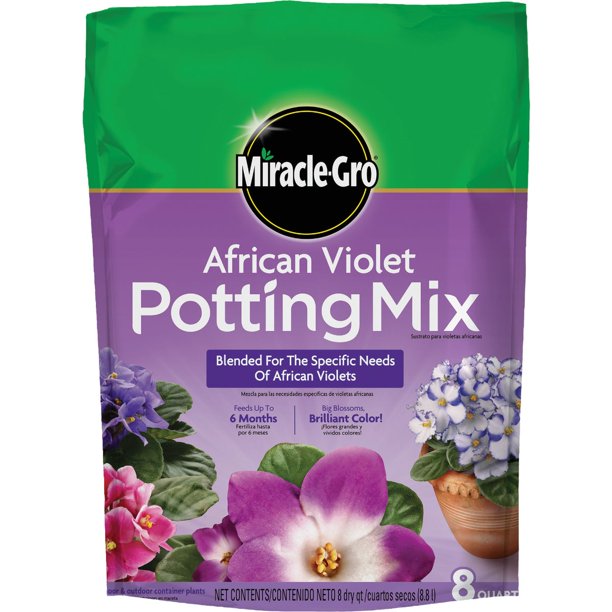 1 Pc Miracle-Gro 7 Lb. African Violet Potting Mix - Walmart Business ...