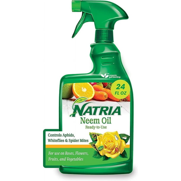 1 PK, Natria 706250A-Natria 24 Oz. Ready To Use Trigger Spray Neem Oil ...
