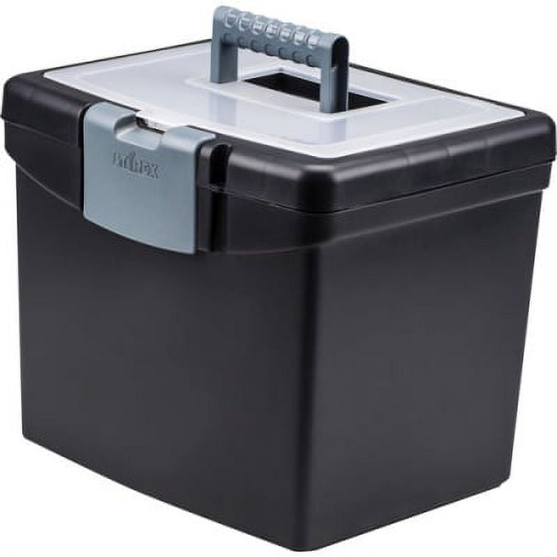 1 PK,Storex Portable File Storage Box with XL Lid (61504U01C) - Walmart.com