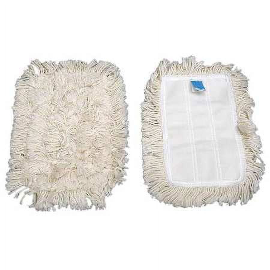 1 PK TOUGHGUY 8 in L Replacement Head, Hook-and-Loop Connection, Looped ...