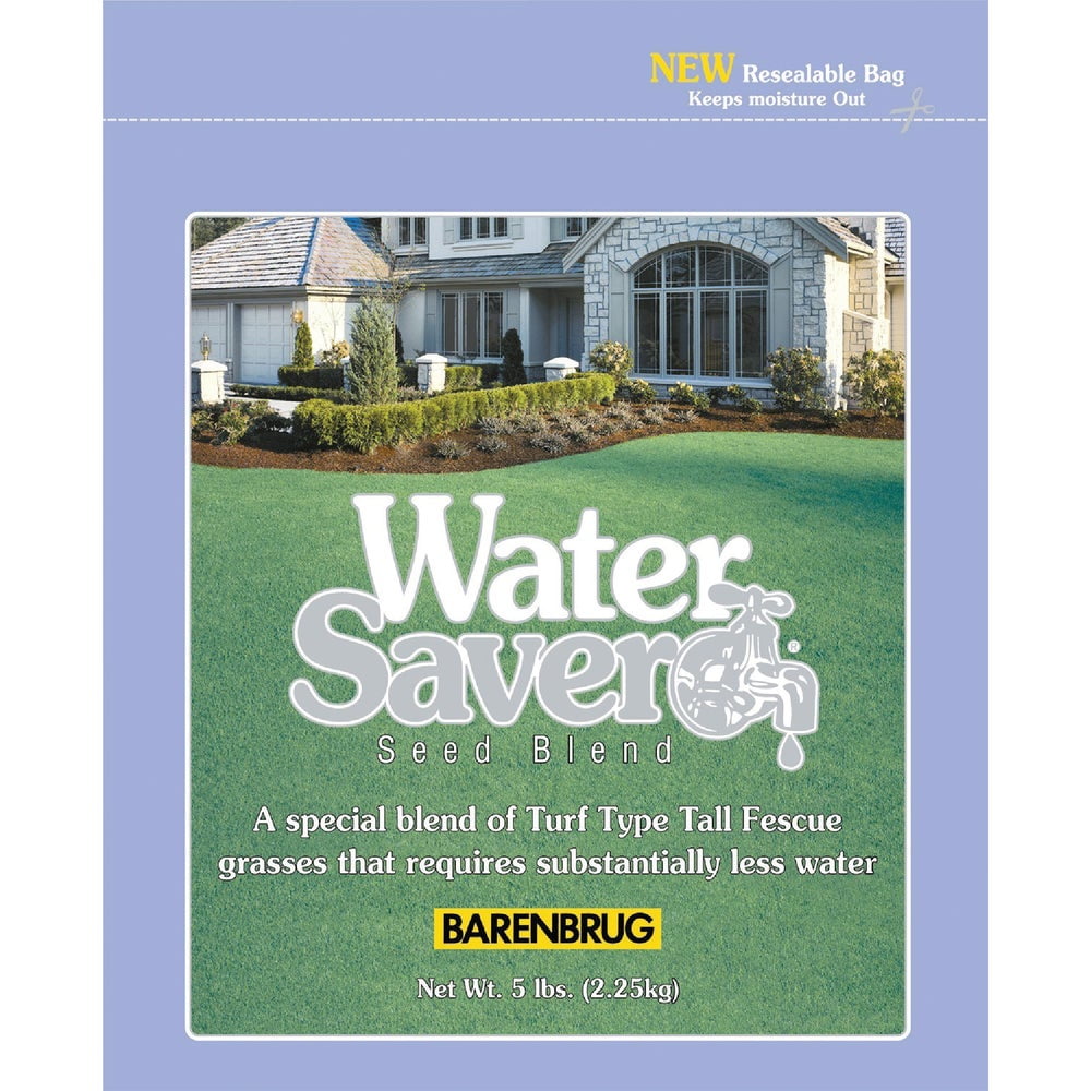 1 Pc Water Saver 10 Lb. 1000 Sq. Ft. Coverage Tall Fescue Grass Seed ...