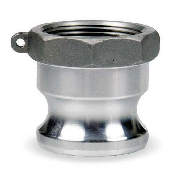 Manufacturer Varies Cam and Groove Adapter,2",Aluminum 3LX26 - Walmart.com