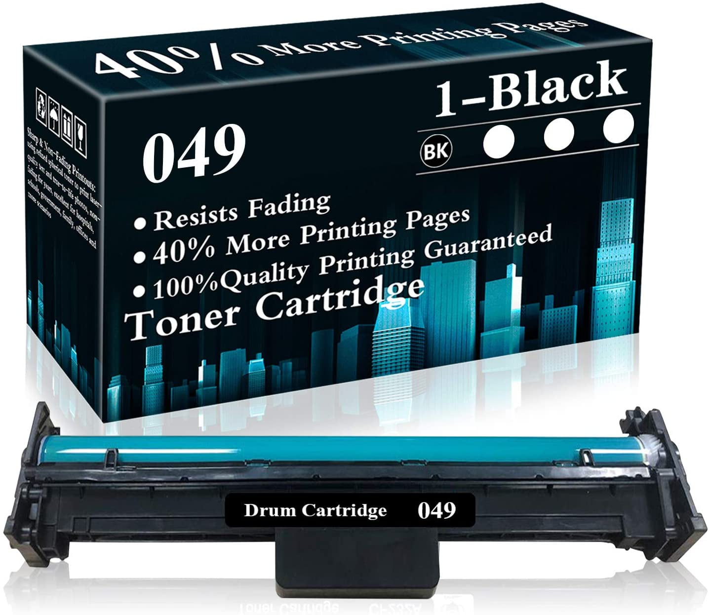 1 Pack 049 Black Drum Unit Replacement for ImageCLASS MF113W LBP113W ...