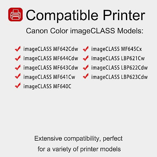 1 Pack 054 3024C001 Black Toner Cartridge: Compatible CRG 054 3024C001 ...