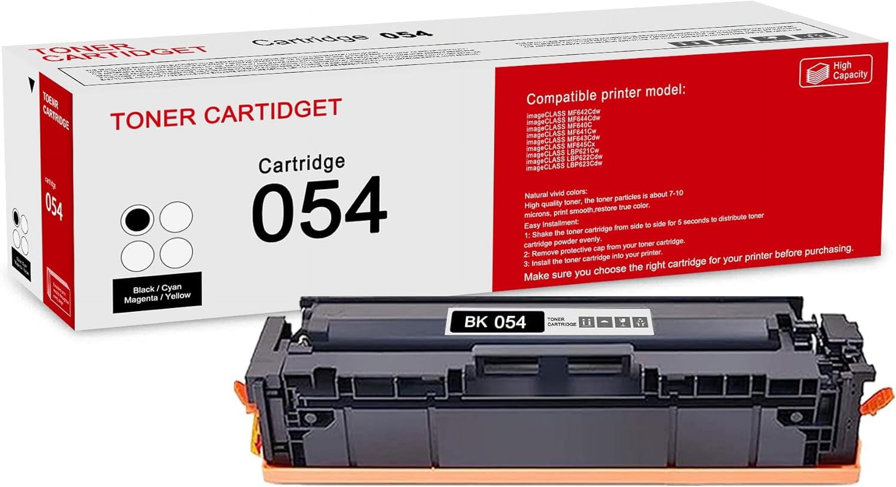 1 Pack 054 3024C001 Black Toner Cartridge: Compatible CRG 054 3024C001 ...