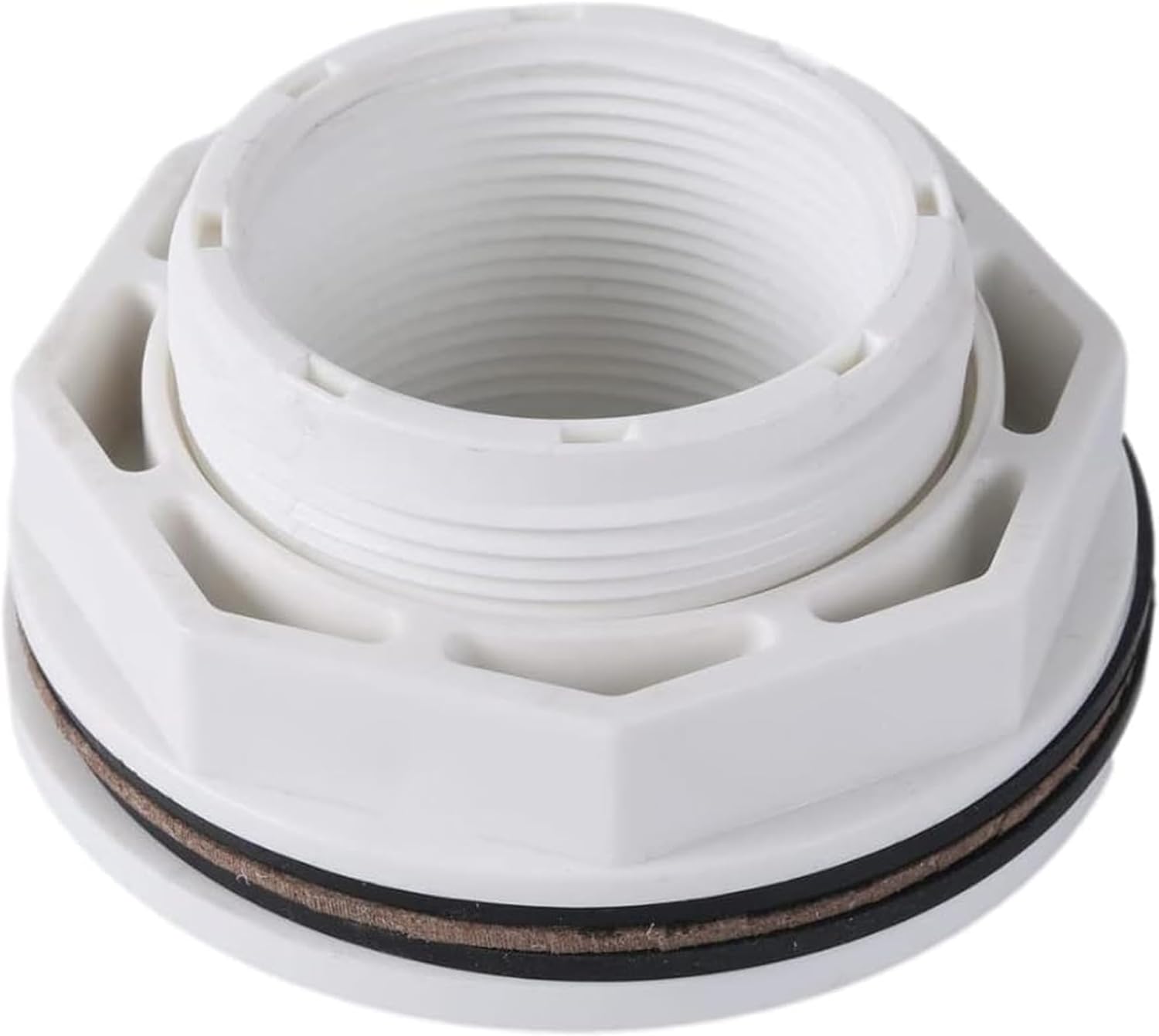 (1-Pack) 1 1/2" Above Ground Pool Inlet Return Fitting with Locknut ...