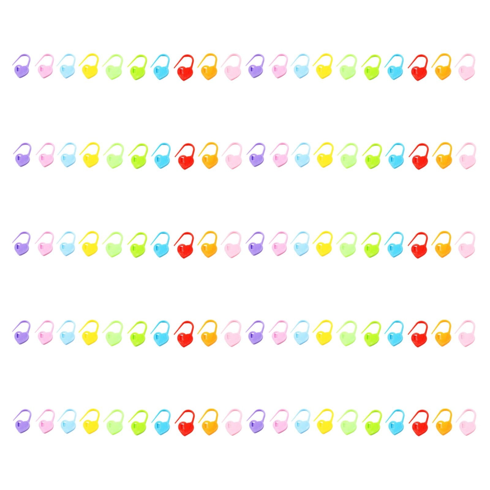 1 Pack of 100 Heart-Shaped Marker Buttons Clearance! Love Shaped ...