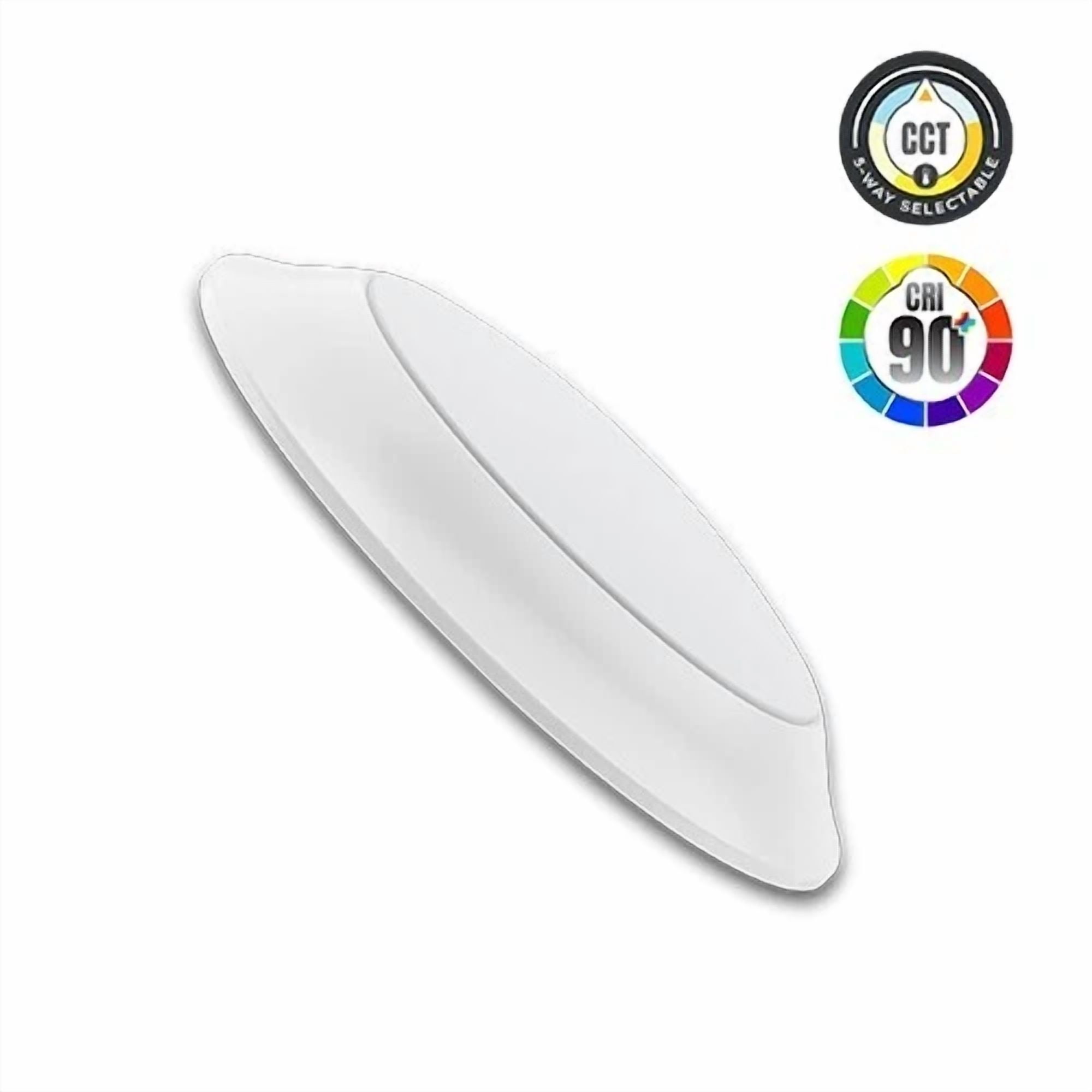 1-Pack 10W Ceiling Mount Slim Downlight, 4'' Led Modern 630Lm Warm ...