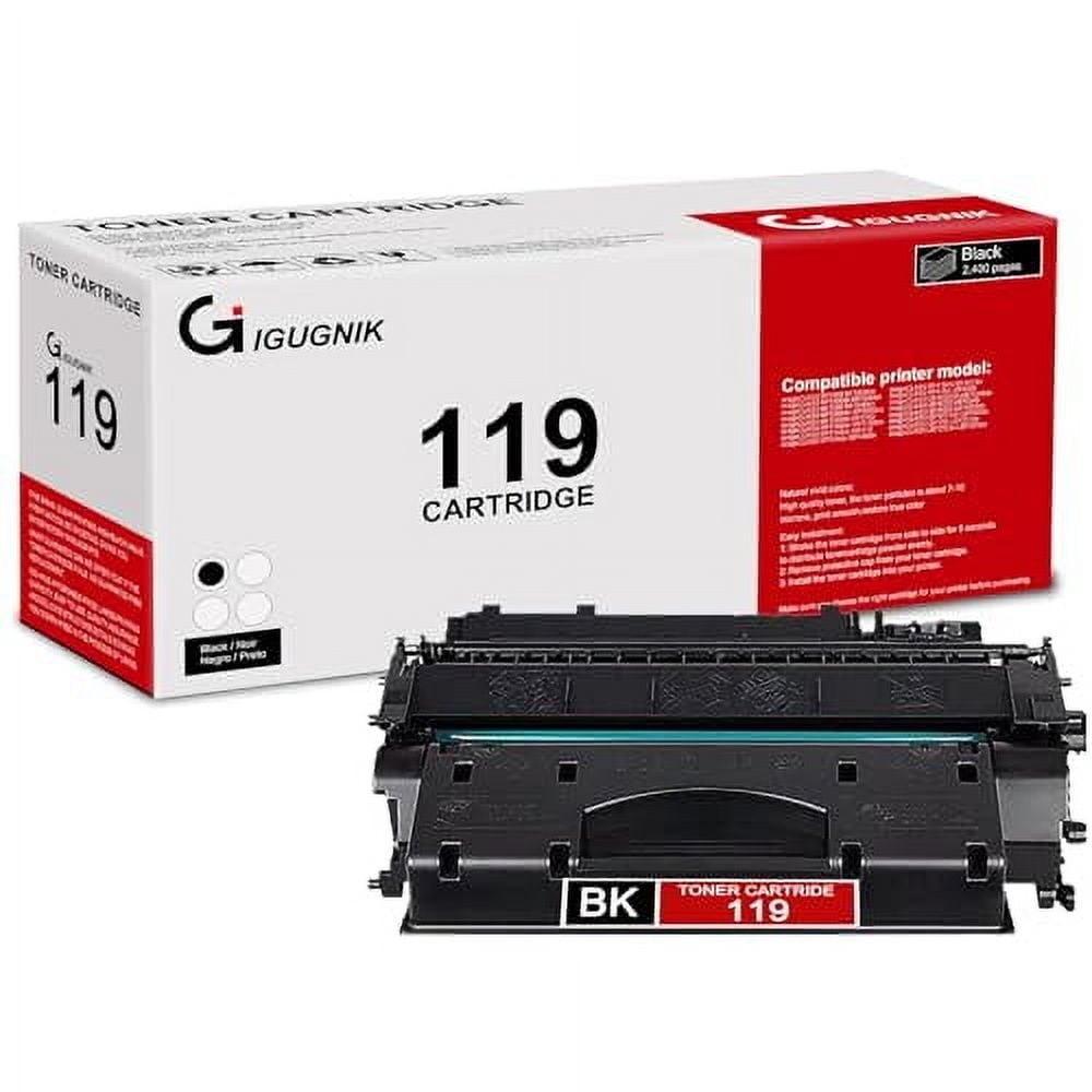 1 Pack 119 3479B001 Black Toner Cartridge Compatible 119 Replacement ...