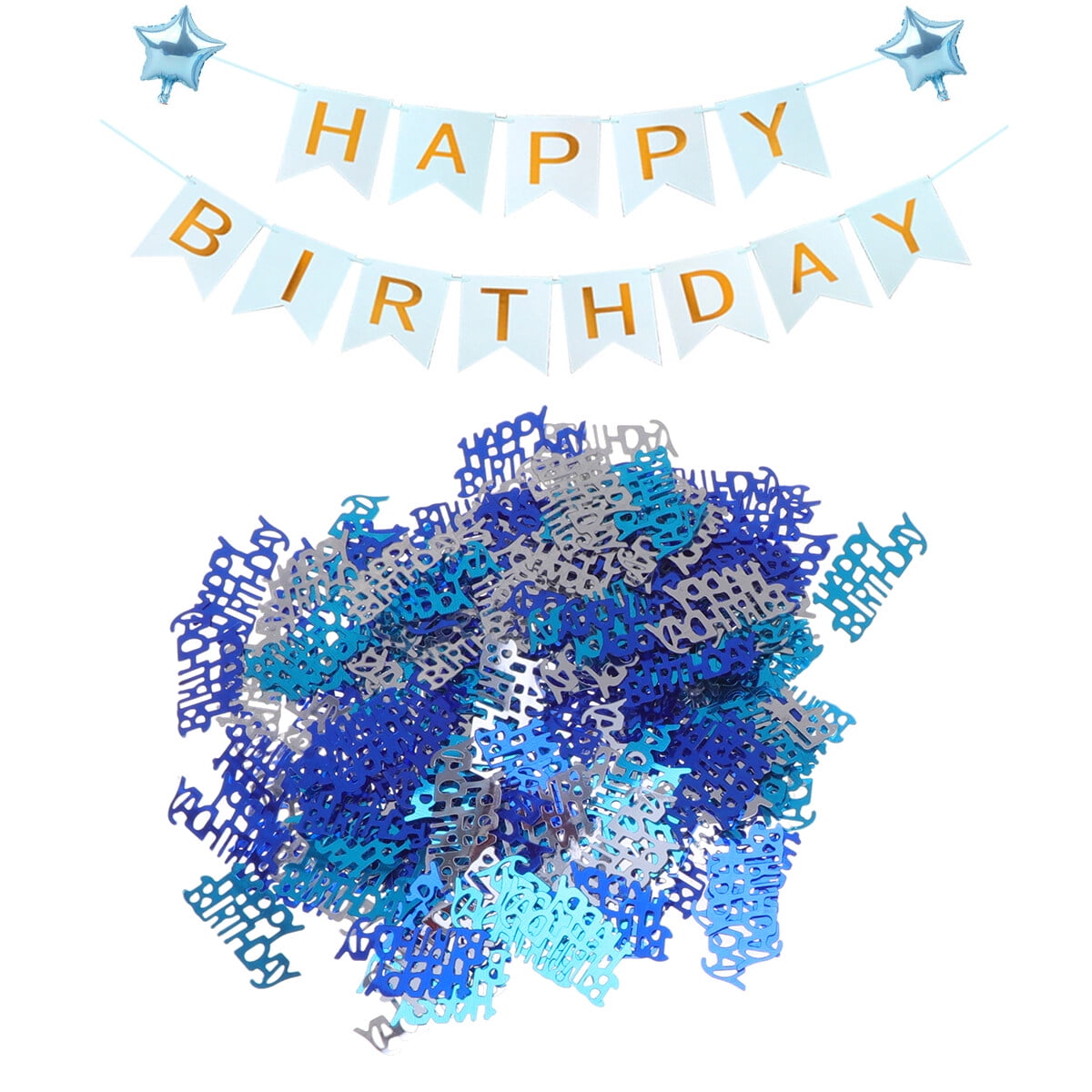 1 Pack 15g Happy Birthday Confetti Table Decoration Confetti Birthday ...