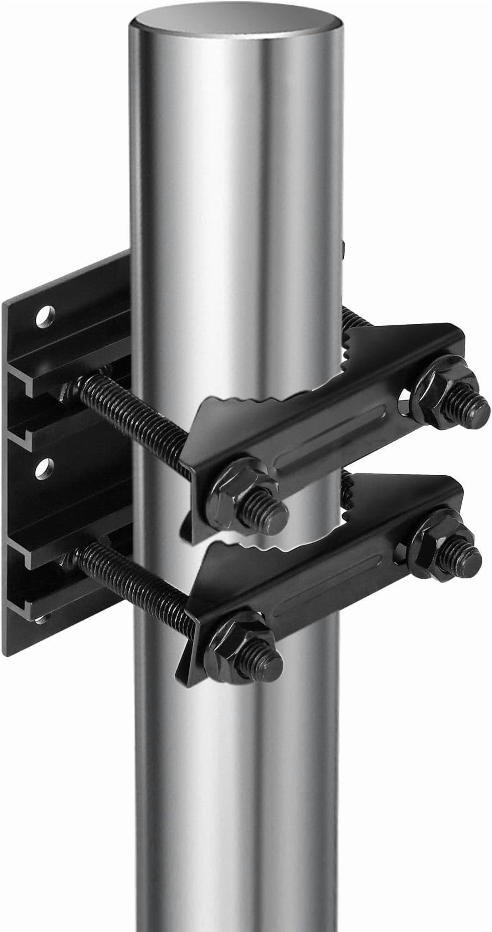 1 Pack 2.67" Pole Mounting Kit, Mast Mount Brackets for Outside Antenna ...
