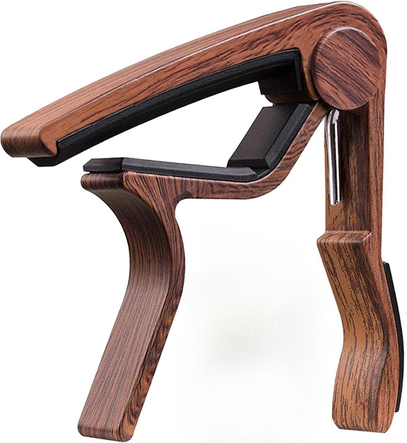 1 Pack/ 2 Pack Guitar Capo, Tuning Clamp Black Wood Capo Guitar Clamp ...