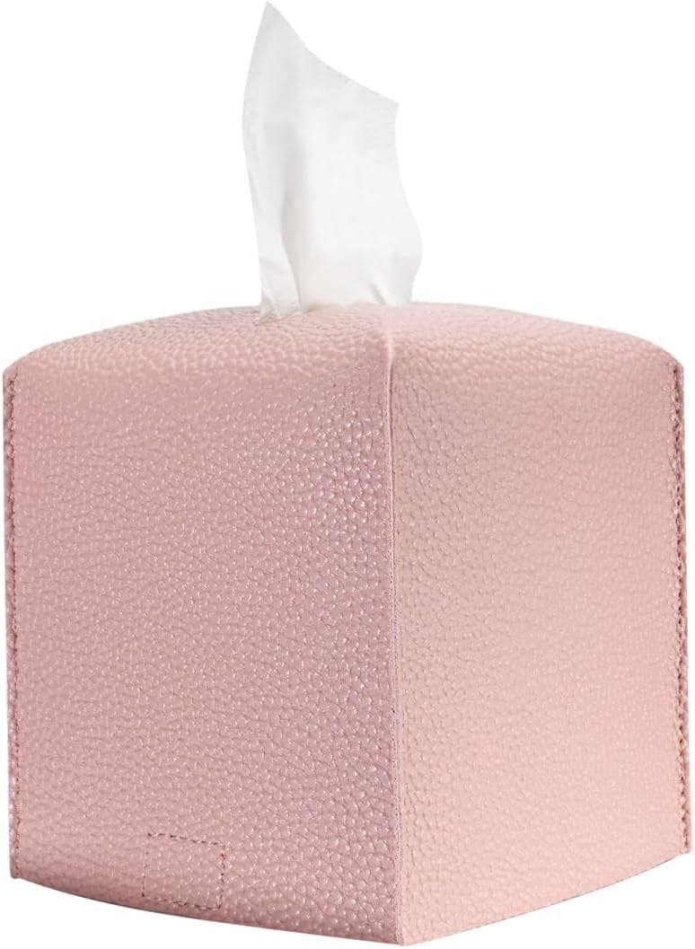 1 Pack/ 2 Pack Tissue Box Cover, Square PU Leather Tissue Holder ...