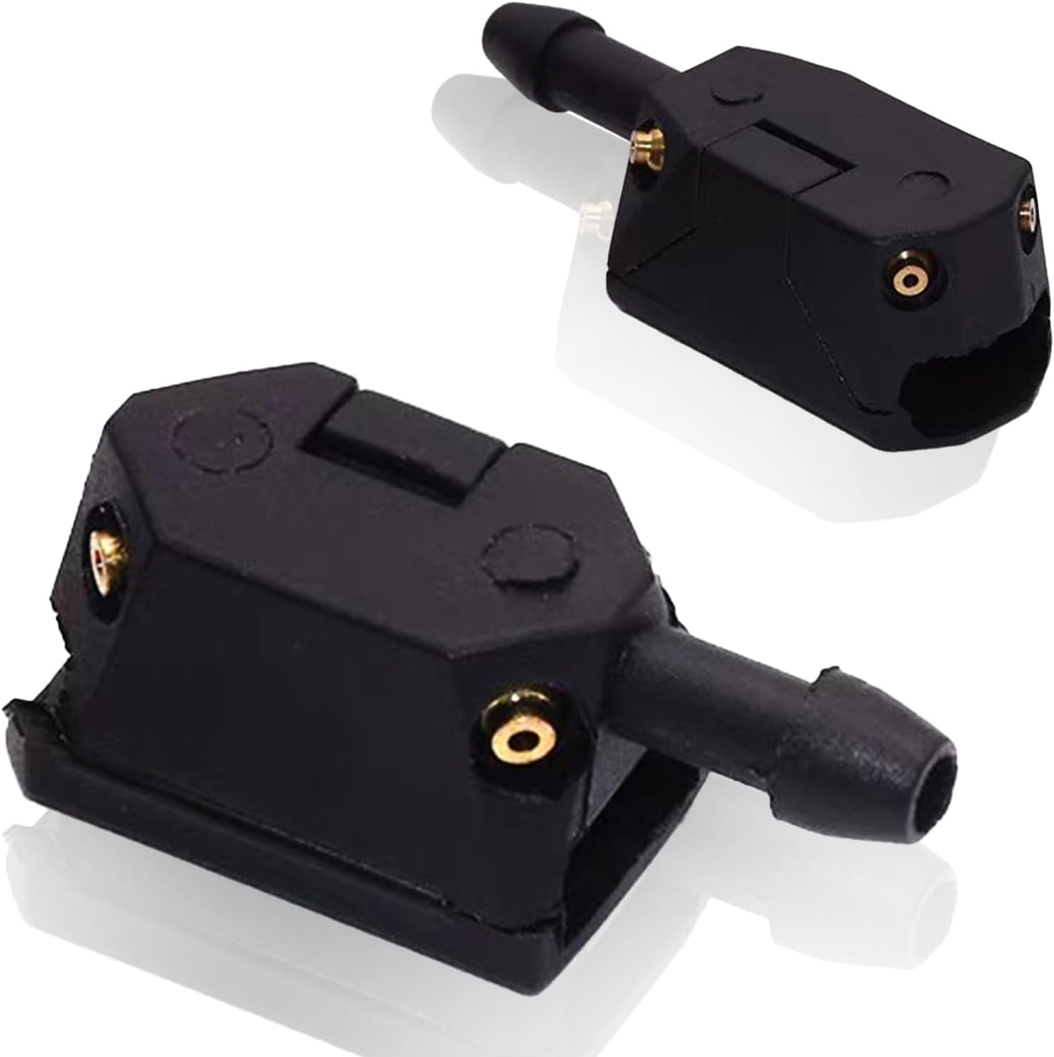 1 Pack 2 Pcs Front Windshield Washer Nozzles, Front Windshield Spray ...