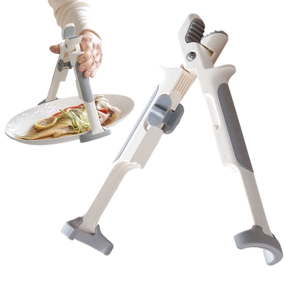 1 Pack 2-in-1 Anti-Scald Bowl and Plate Gripper, Dual-Head Hot Dish ...