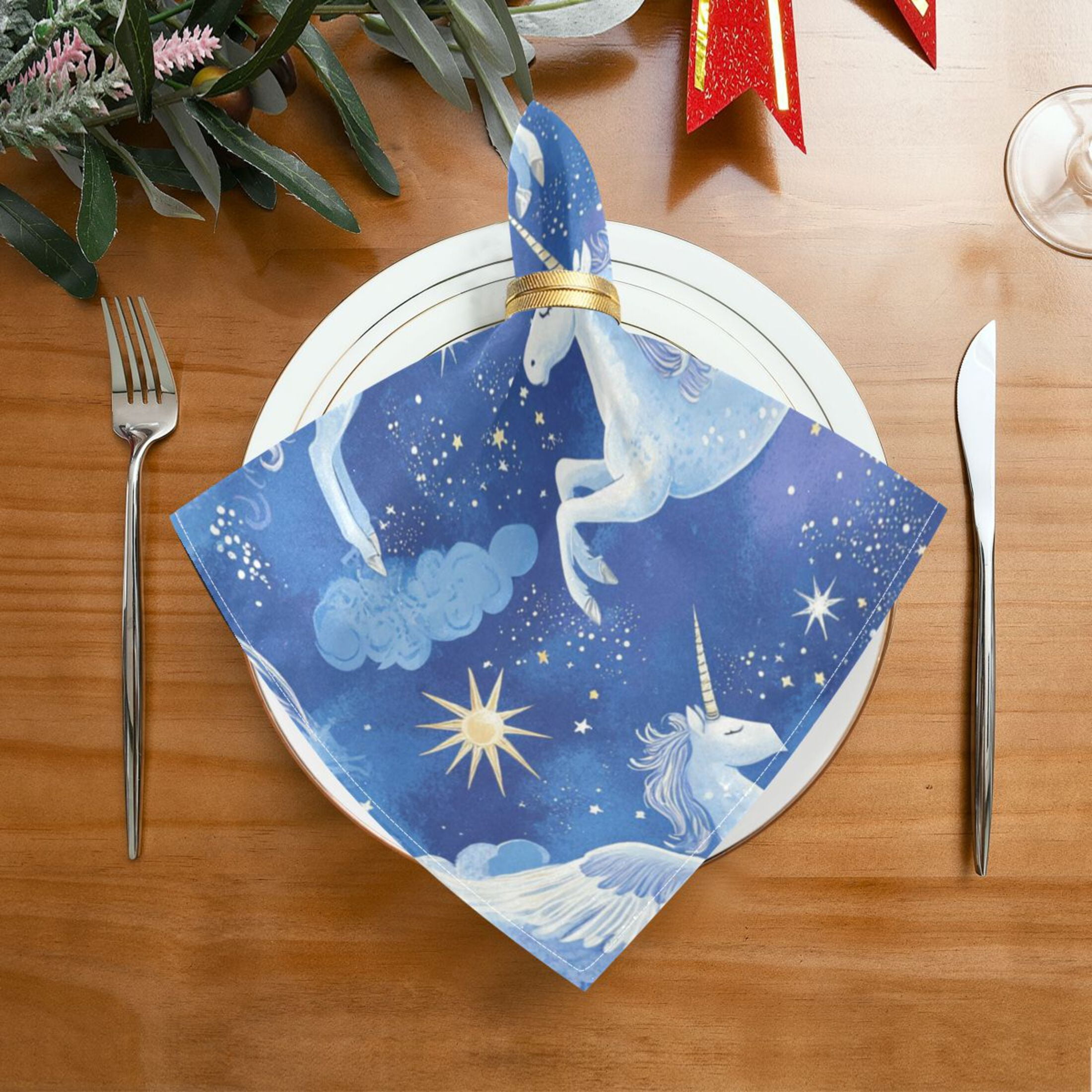 1 Pack 20'' x20" Satin Table Napkins Dinner Napkins for wedding Party ...