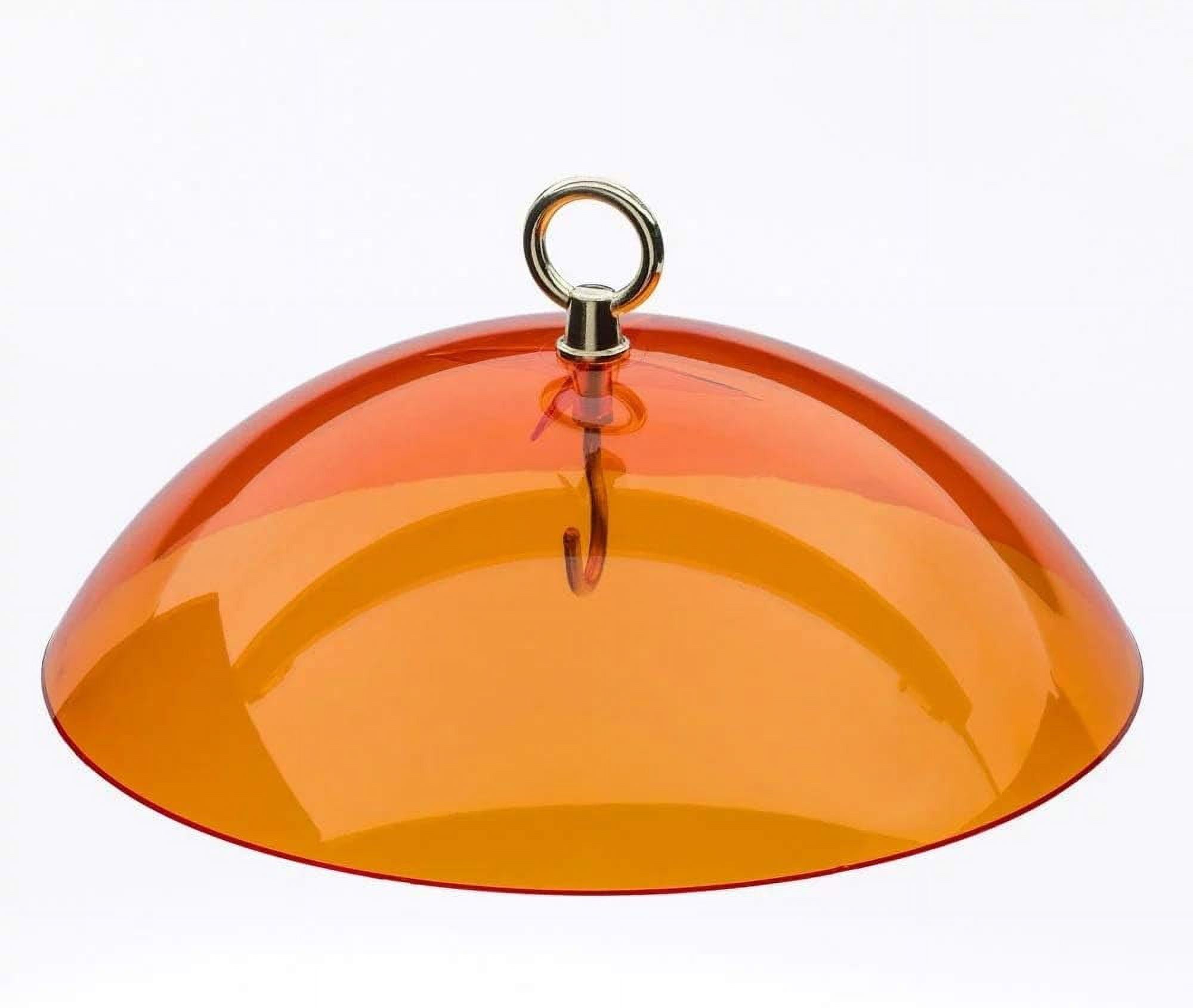1 Pack/ 2Pack Hanging Bird Feeder Protective Dome Cover, Plastic Bird ...
