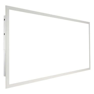 Luxrite 2x2 FT Edge-Lit Frame LED Panel Lights, 5CCT 3000K-6500K, 2600 ...