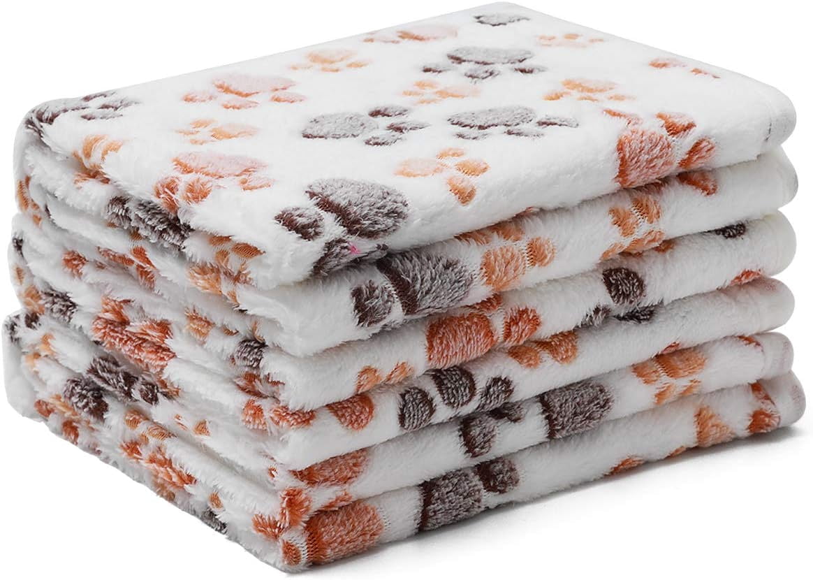 1 Pack 3 Blankets Super Soft Fluffy Premium Fleece Pet Blanket Flannel ...