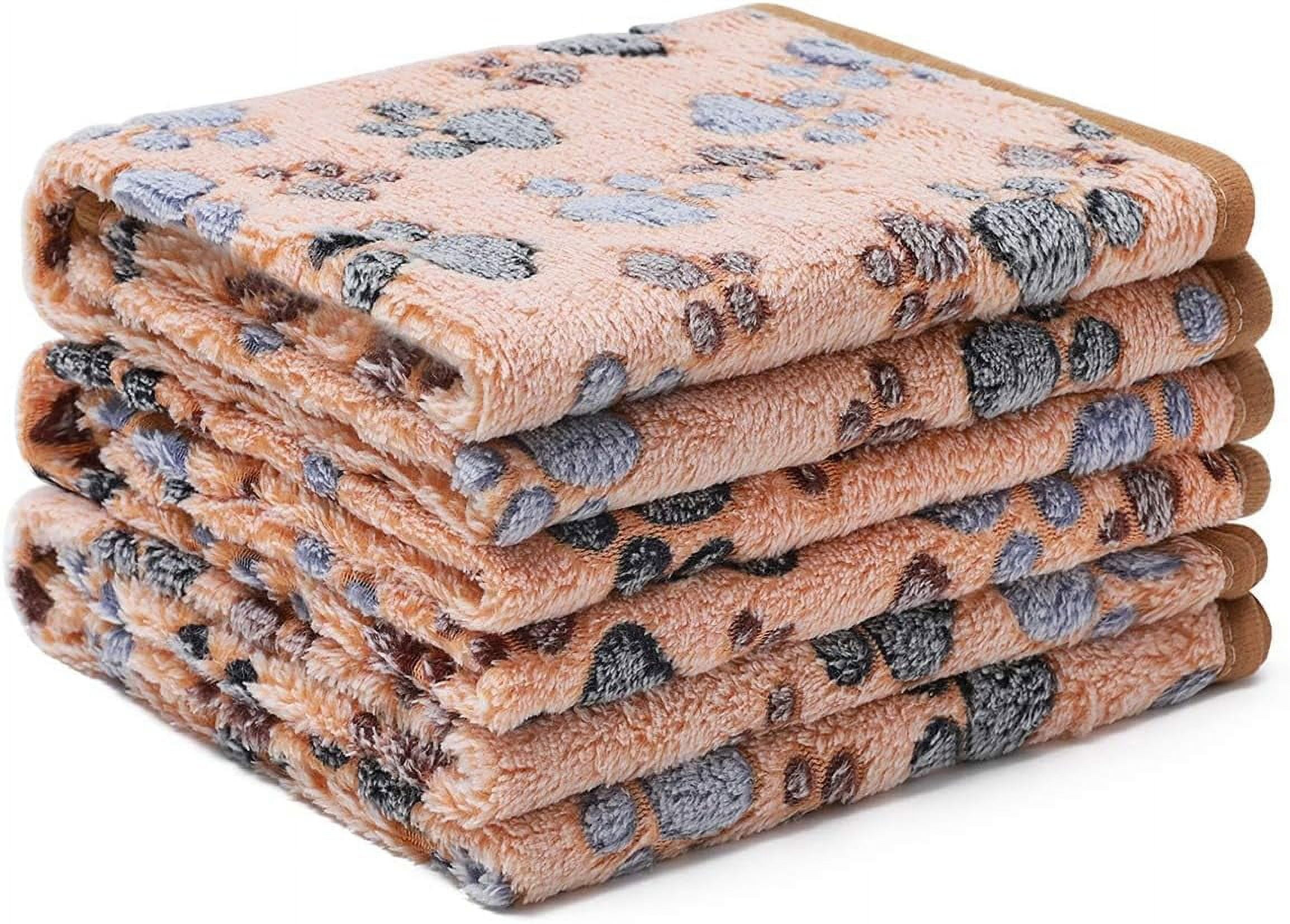 1 Pack 3 Blankets Super Soft Fluffy Premium Fleece Pet Blanket Flannel ...