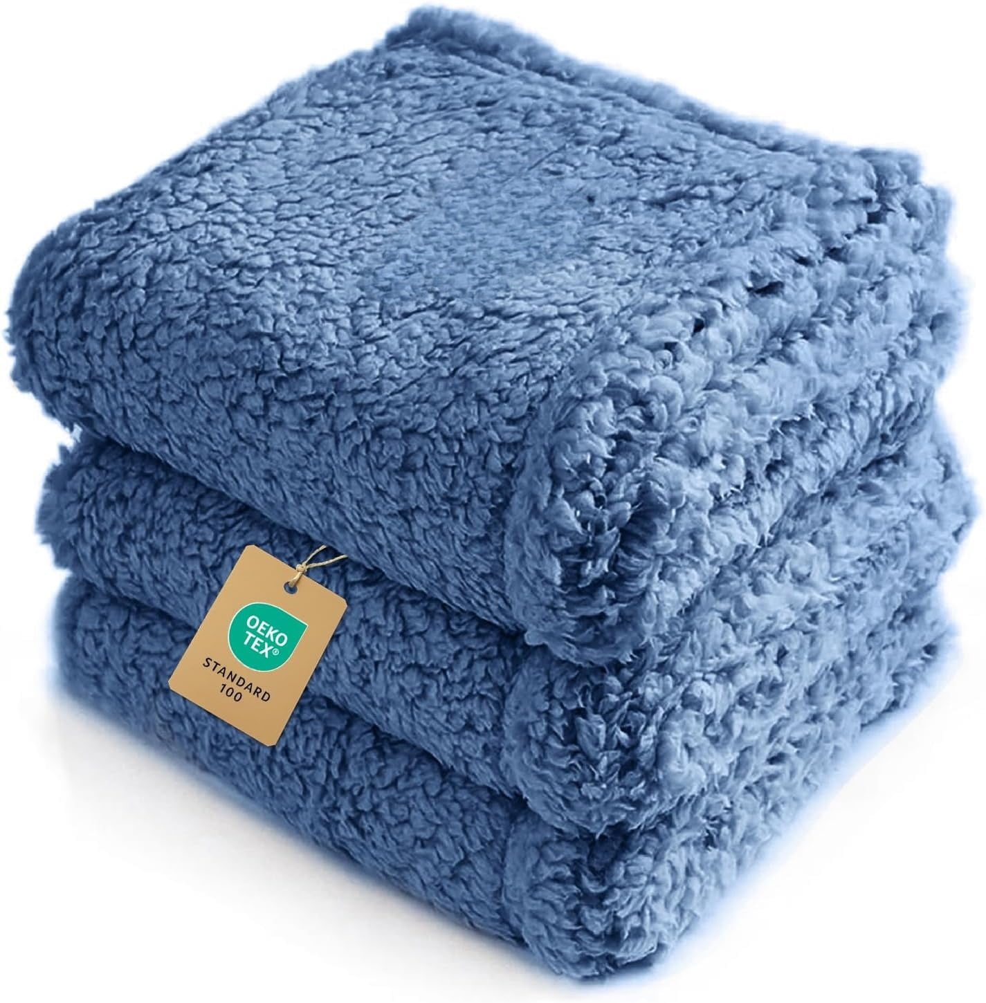 1 Pack 3 Calming Dog Blanket Fluffy Premium Fleece Pet Blankets Soft ...