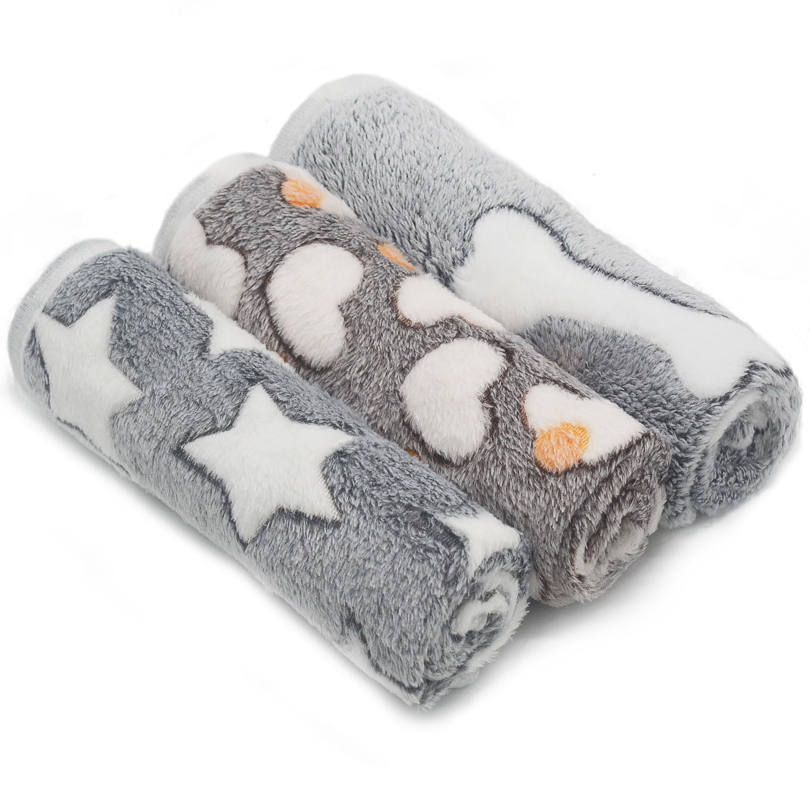 1 Pack 3 Puppy TSF6 Blankets for Large Dogs Super Soft Warm Sleep Mat ...