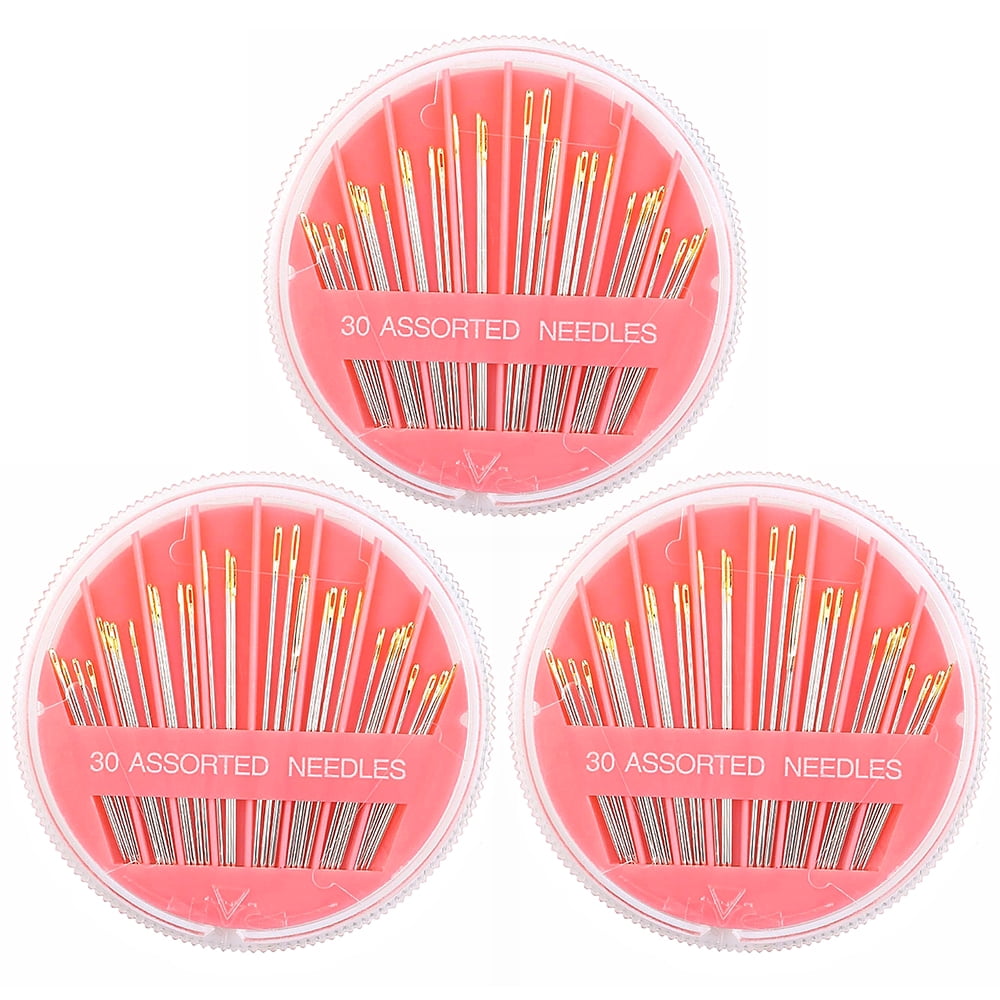 1 Pack 30-Count Assorted Needles Premium Hand Sewing Needles 6 ...