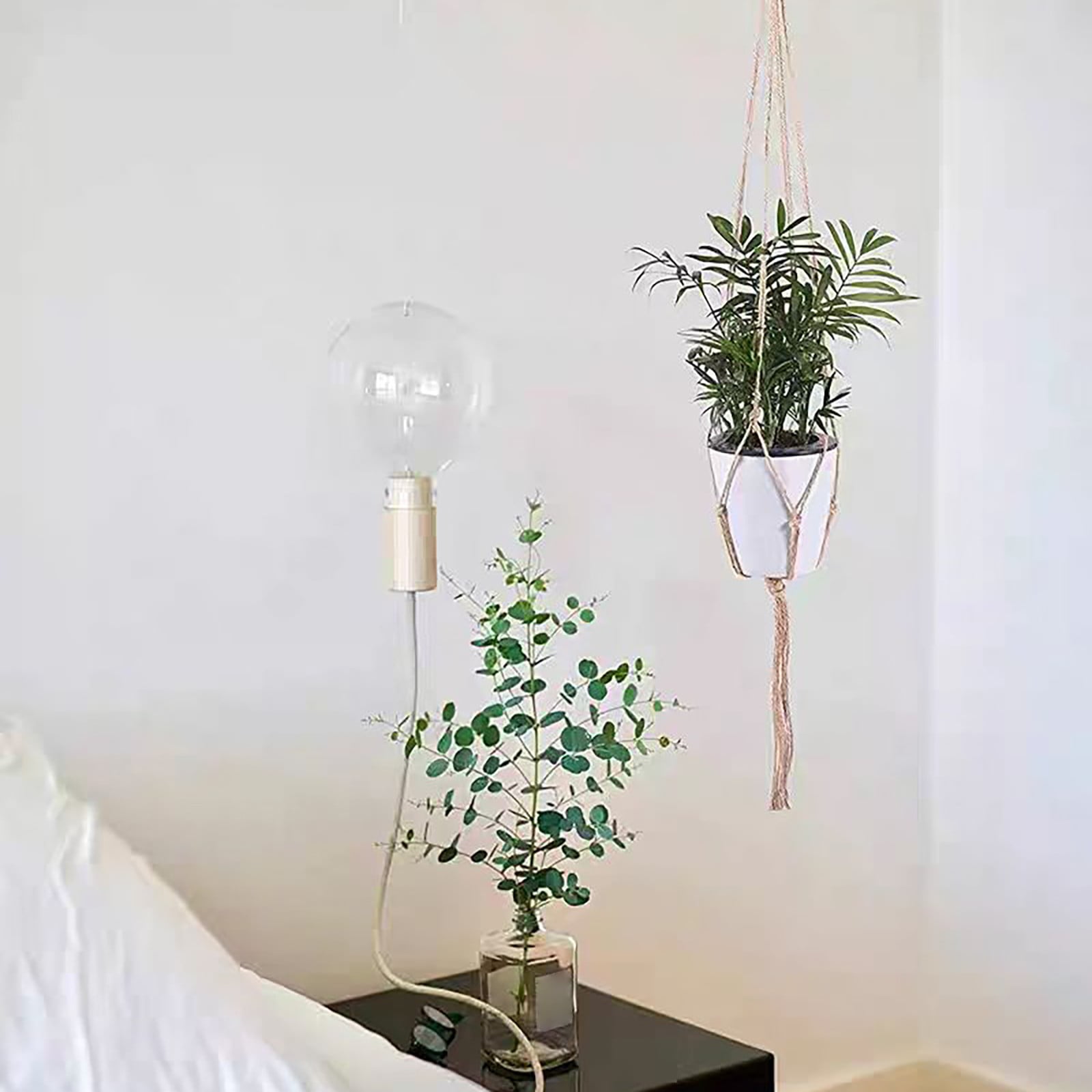 1 Pack 35.43 Inches Large Plant Hanger Rope to Hang Flower Pot Plant ...