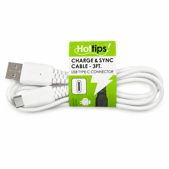 1 Pack 3ft USB Type C Charge and Sync Cable for Fast Charging and Data ...