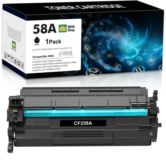 AZTECH Compatible Laser Toner Cartridge 58A CF258A for HP LaserJet Pro ...