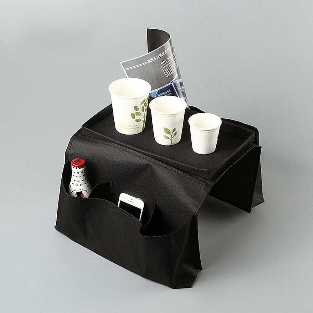 1 Pack 6 Pocket Sofa Arm Rest Organizer Caddy Couch Tray Remote Control ...
