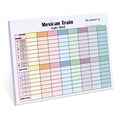 1 Pack 60 Sheets Mexican Train Score Pads Colorful Chicken Foot ...