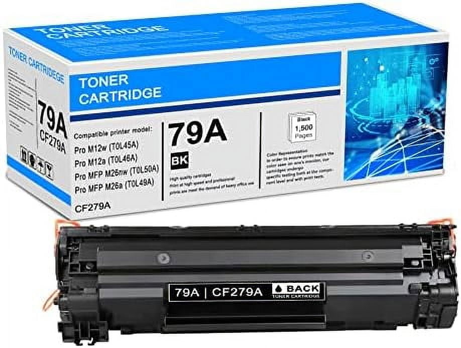 1 Pack 79A CF279A Black Toner Cartridge Compatible CF279A Replacement ...