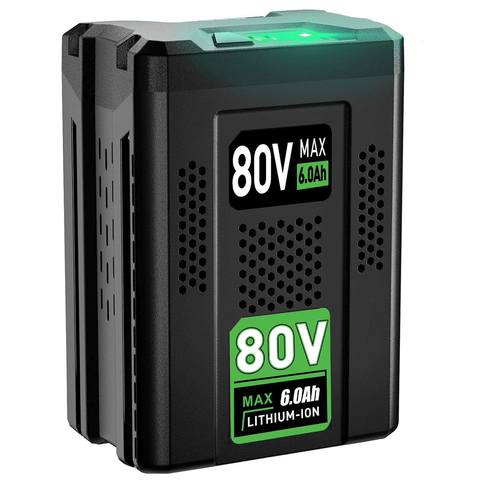 1 Pack 80V 6.0Ah Replacement for Greenworks 80V Battery Compatible with ...