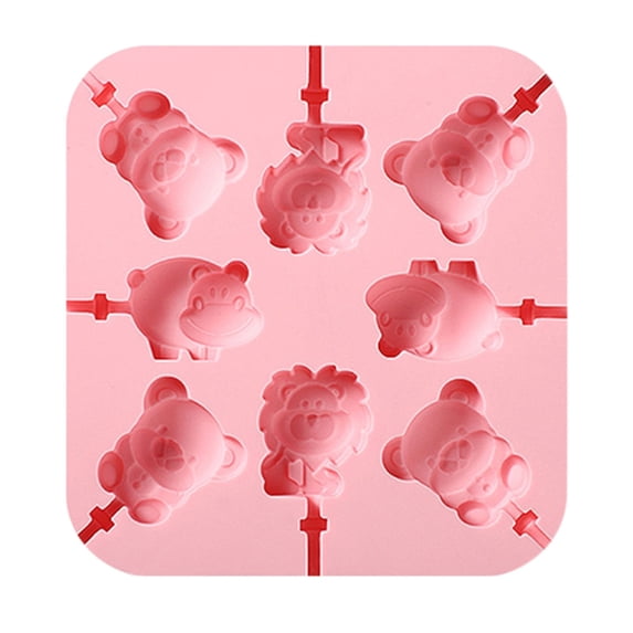 1 Pack 9-Cavity Silicone Popsicle Mold, DIY Frozen Ice Cream Mold ...