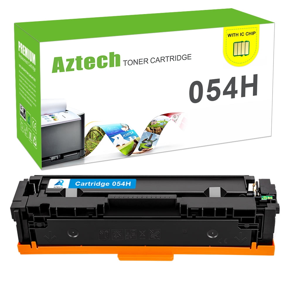 1 Pack A AZTECH Compatible Toner Cartridge for Canon 054H CRG 054H ...