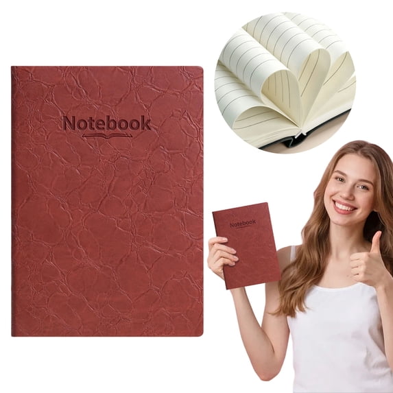 1 Pack A5 Softcover Notebook 160 Pages, Sewn Binding Lay Flat Design ...