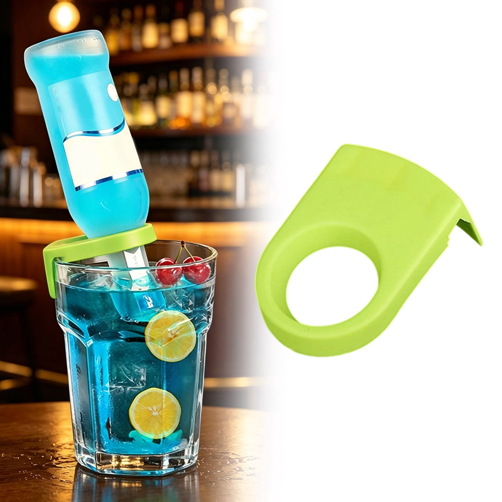 1-Pack ABS Drink Clips Bottle Buckle Holders for Schooner and Goblet ...