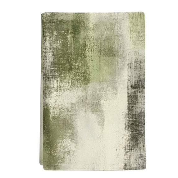 1 Pack Abstract Art Kitchen Towels Sage Green Retro Oil Painting ...