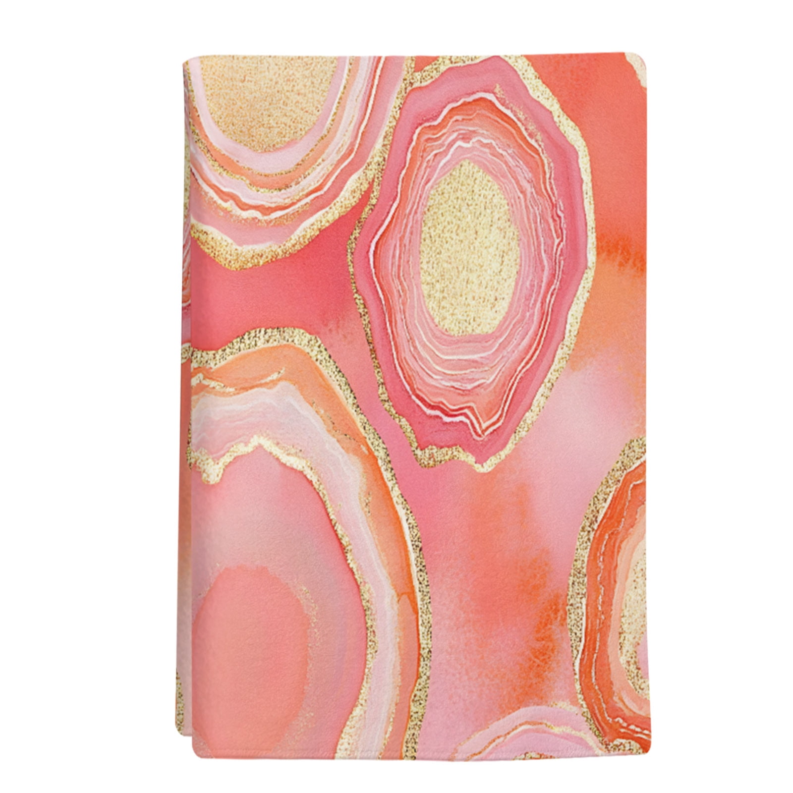 1 Pack Abstract Art Water Ripple Kitchen Towels Pink Marble Pattern ...