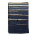 1 Pack Abstract Golden Kitchen Towels Water Wave Blue Ocean Sunrise ...
