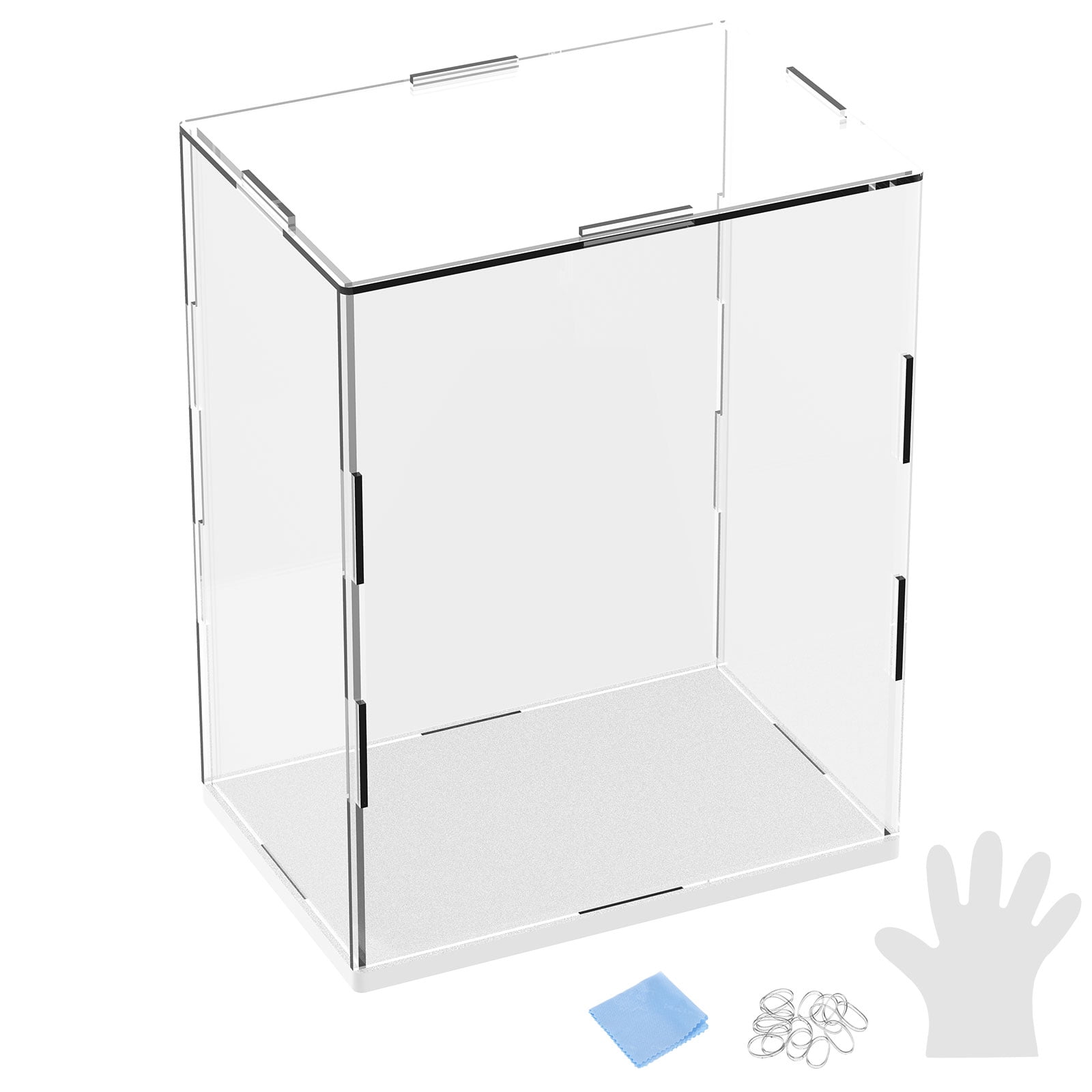 1-Pack Acrylic Display Case, 5.9x3.9x9.9 Inch/15x10x20cm Acrylic Clear ...