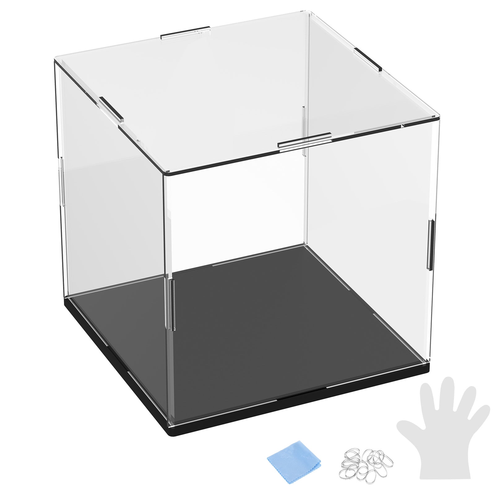 1-Pack Acrylic Display Case, 5.9x5.9x3.9 Inch/15x15x10cm Acrylic Clear ...