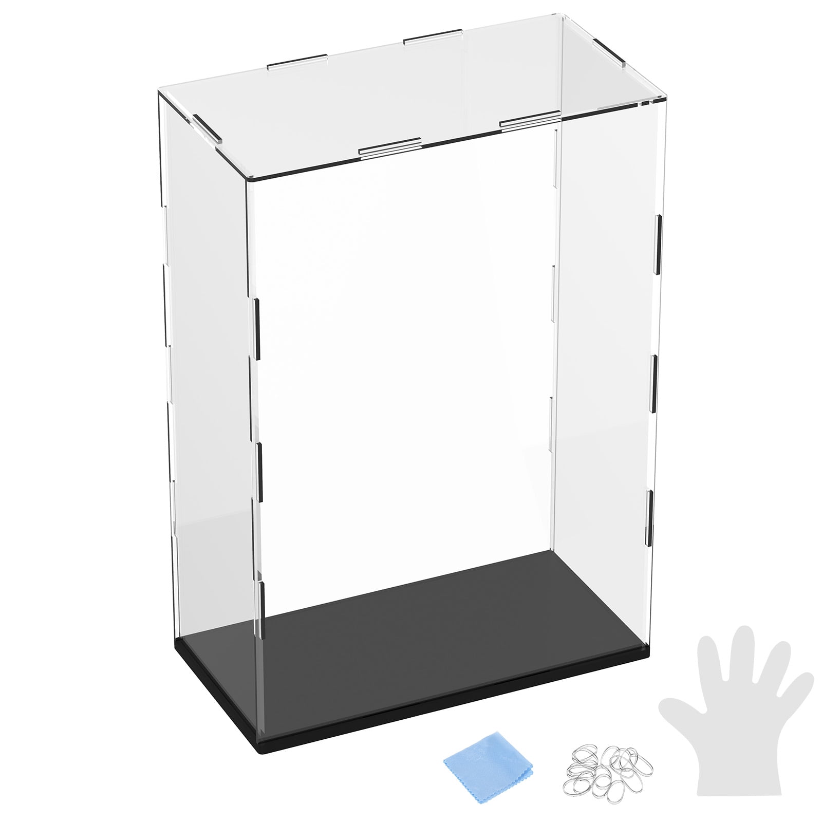 1-Pack Acrylic Display Case, 7.9x3.9x11.8 Inch/20x10x30cm Acrylic Clear ...