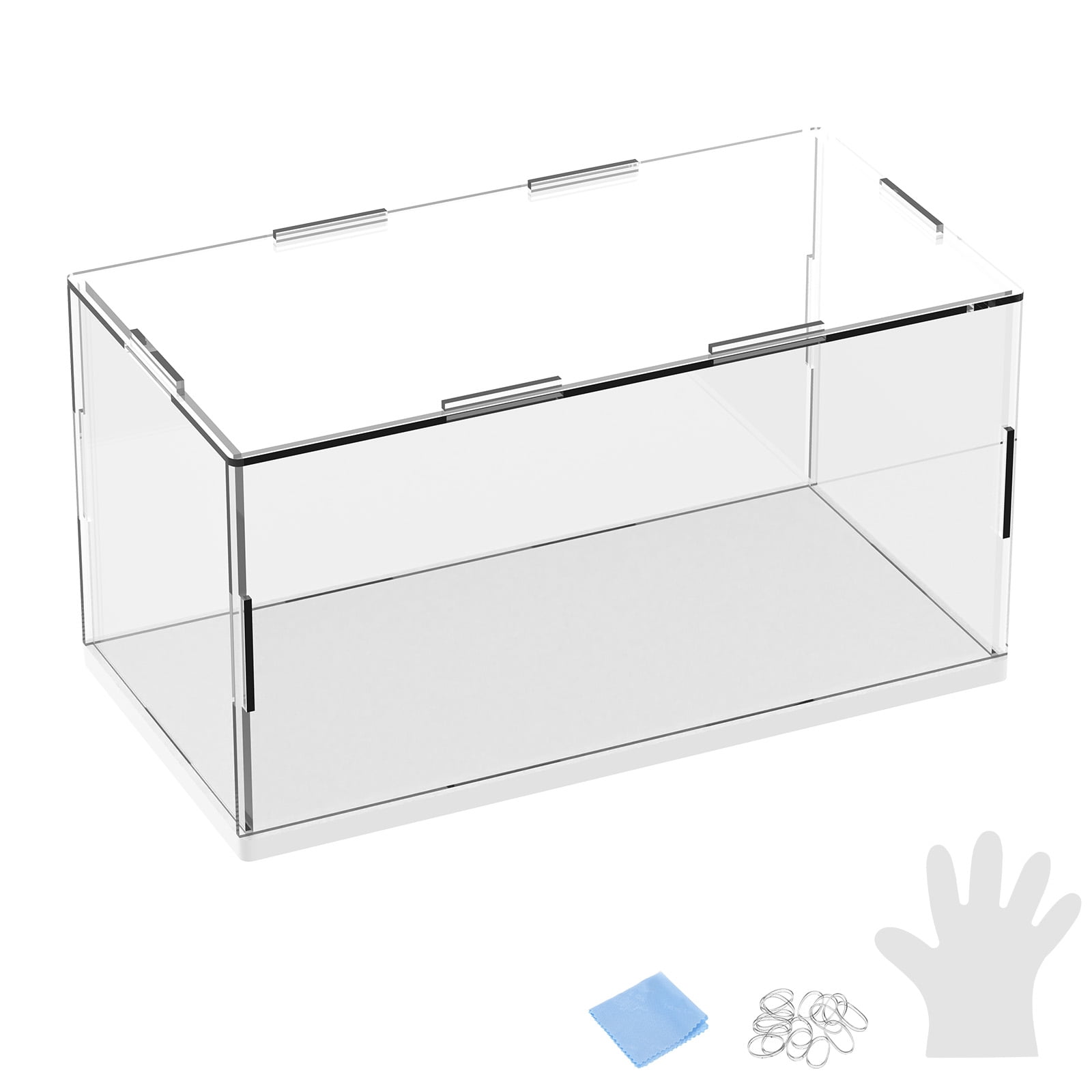 1-Pack Acrylic Display Case, 7.9x3.9x3.9 Inch/20x10x10cm Acrylic Clear ...