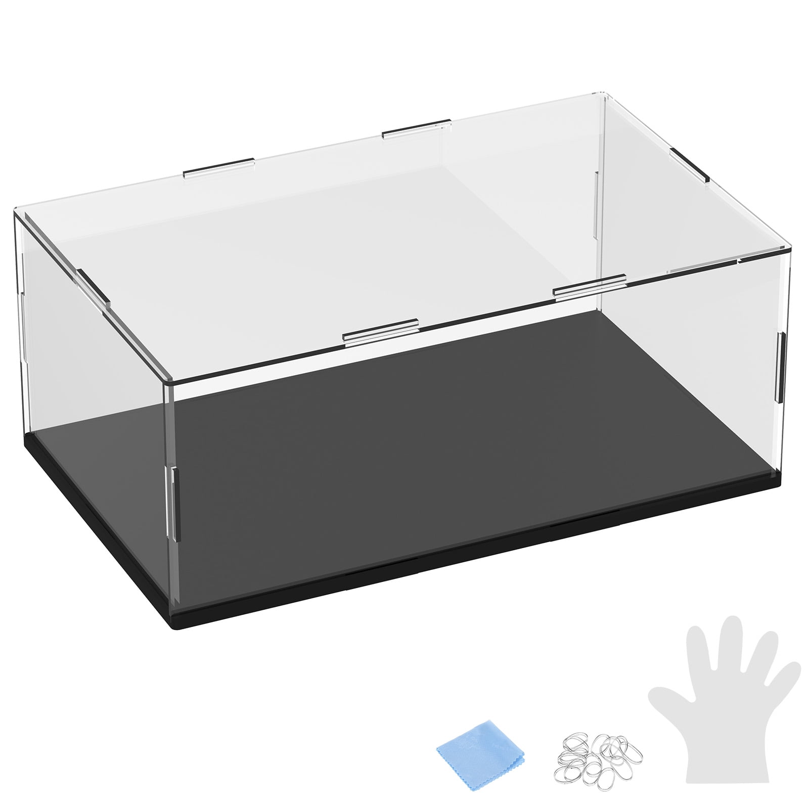 1-Pack Acrylic Display Case, 9.8x5.9x3.9 Inch/25x15x10cm Acrylic Clear ...