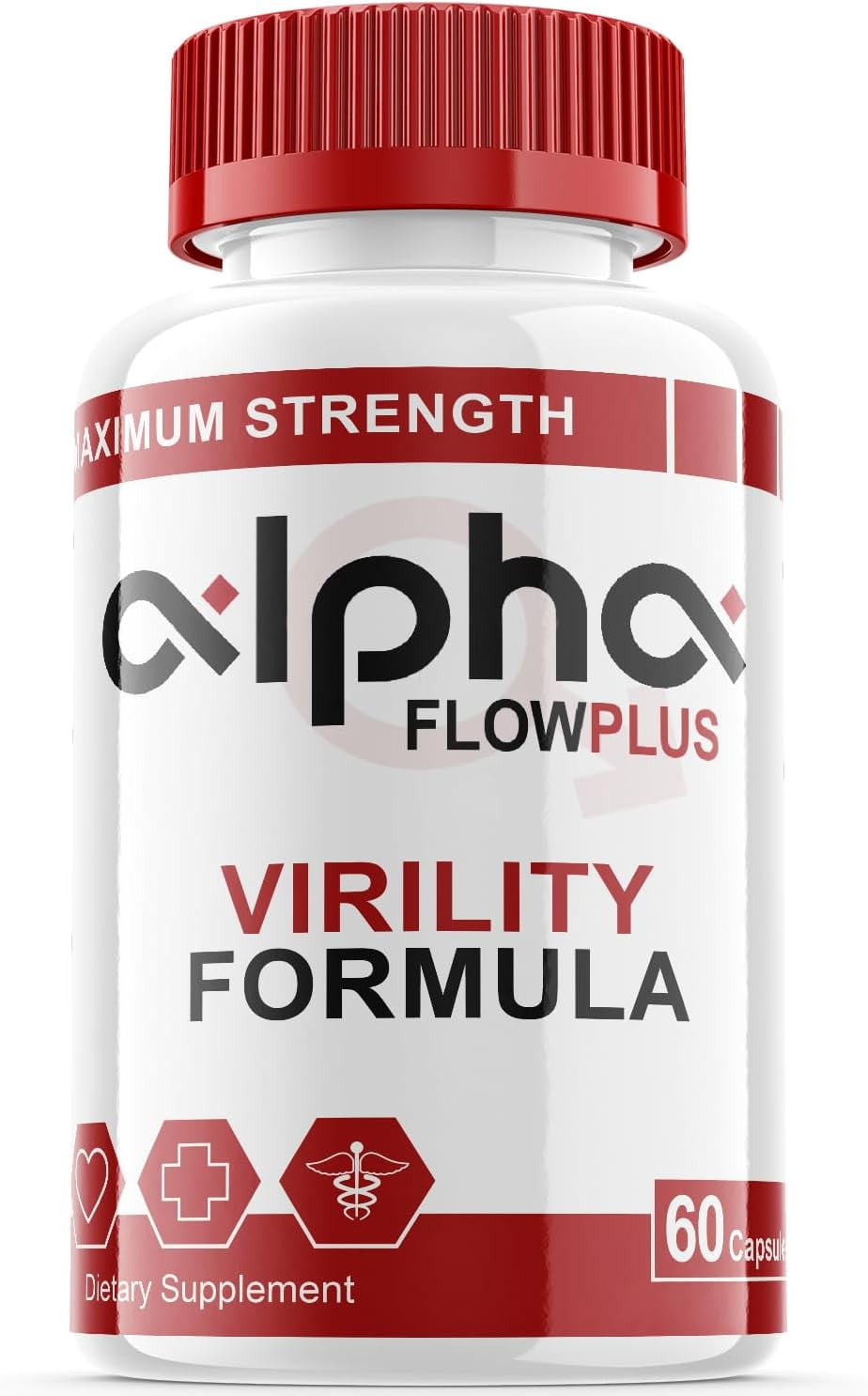 (1 Pack) Alpha Flow Plus - Dietary Supplement - 60 Capsules - Walmart.com