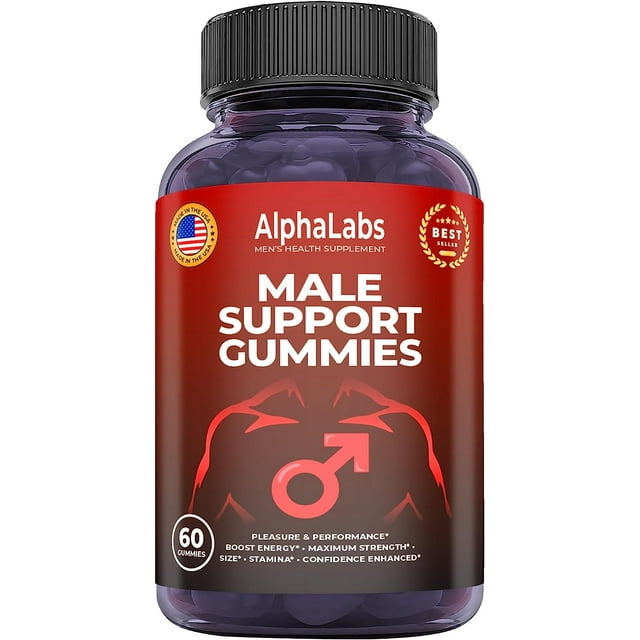(1 Pack) Alpha Labs Male Gummies - 60 Gummies - Walmart.com